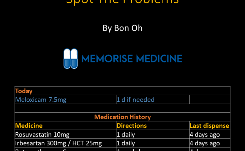 How To Spot The Problems - Memorise Medicine Blog
